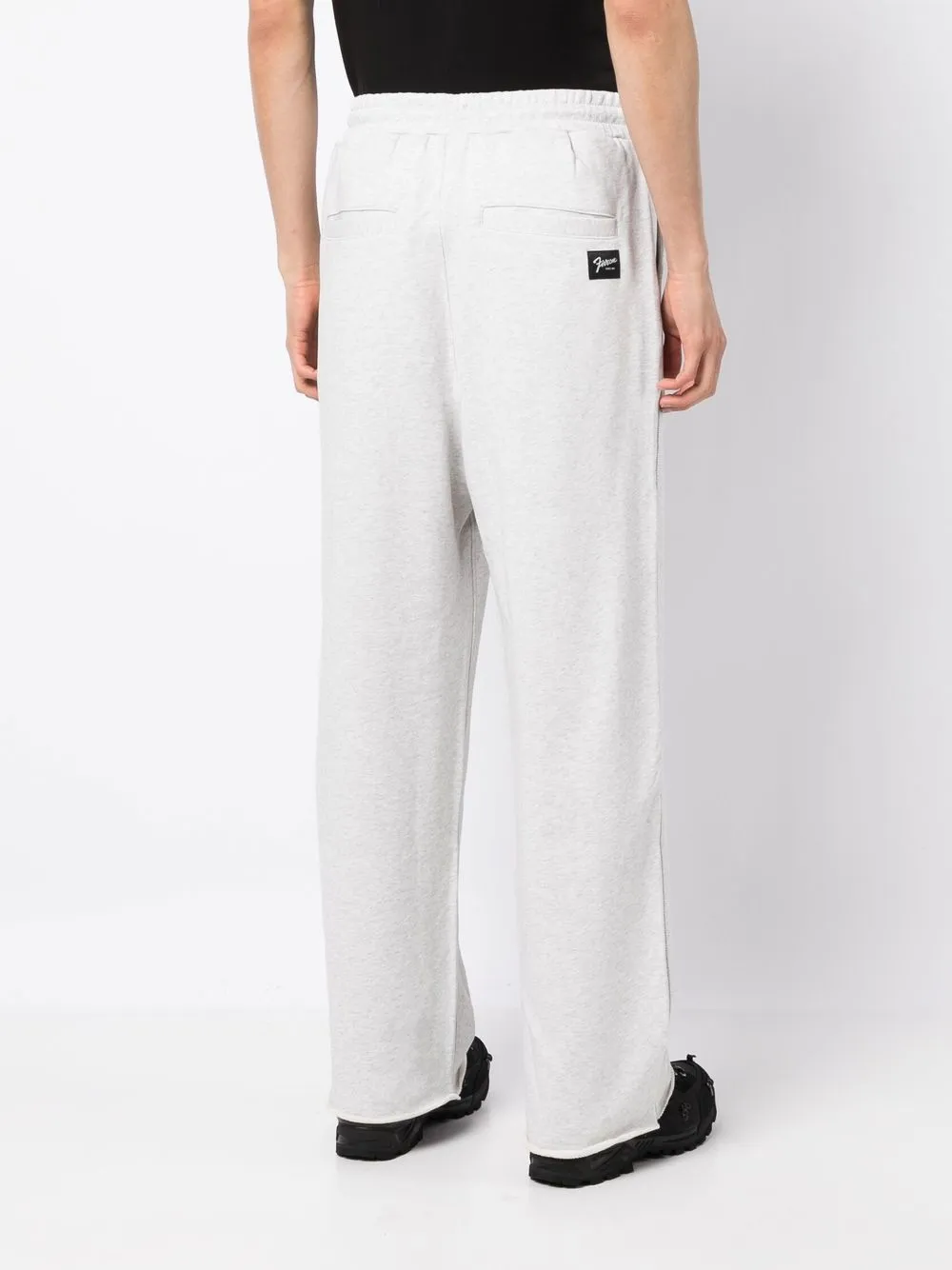 Five Cm Logo-patch Straight-leg Track Pants In Grey | ModeSens
