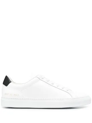 Common Projects Retro low-top Sneakers | White | FARFETCH HK