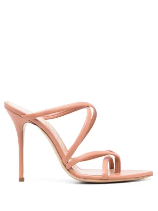 Casadei 100mm Julia Lucrezia Thong Mules - Farfetch