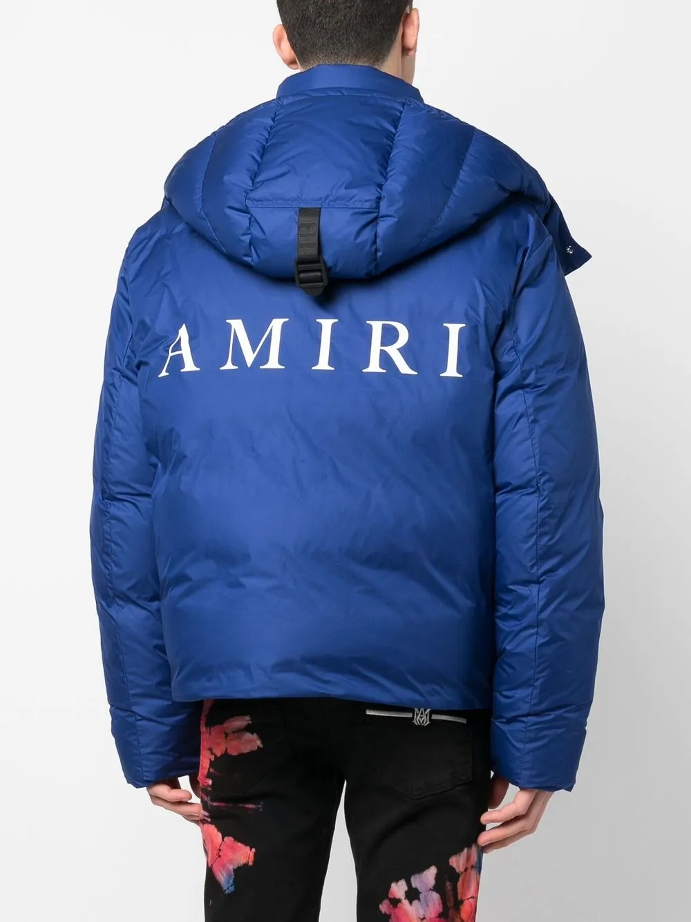 Amiri Down Puffer Jacket In Blue | ModeSens