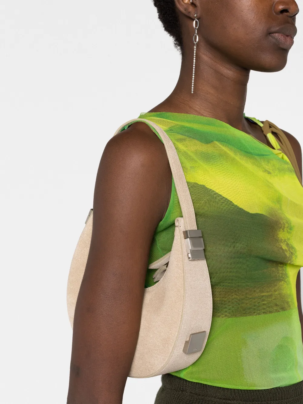 Osoi Engraved-logo Tote Bag In Nude | ModeSens