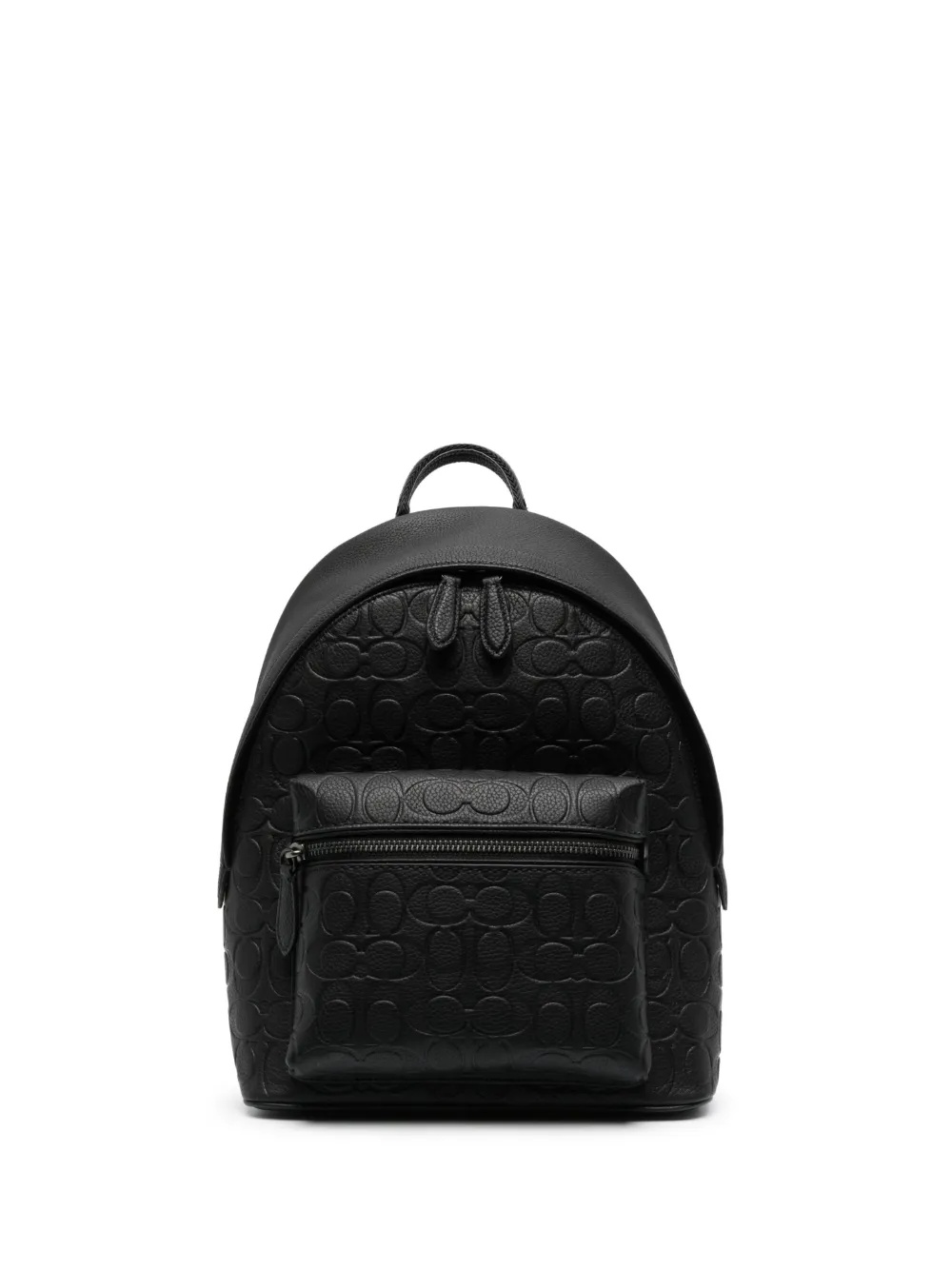 Coach Debossed-logo Backpack In Black | ModeSens