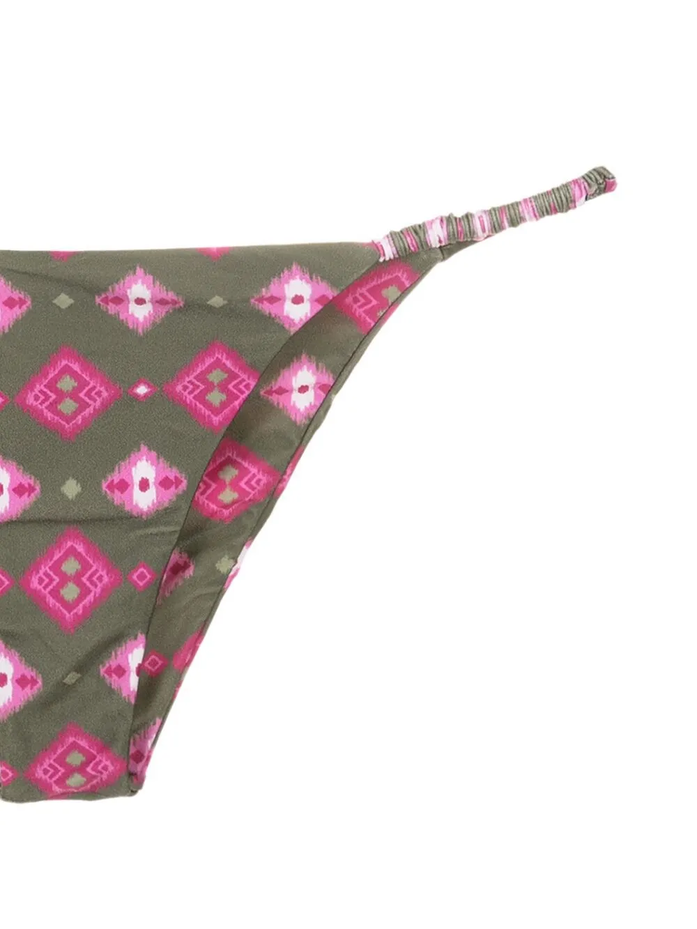 Triya Geometric Print Bikini Set Farfetch