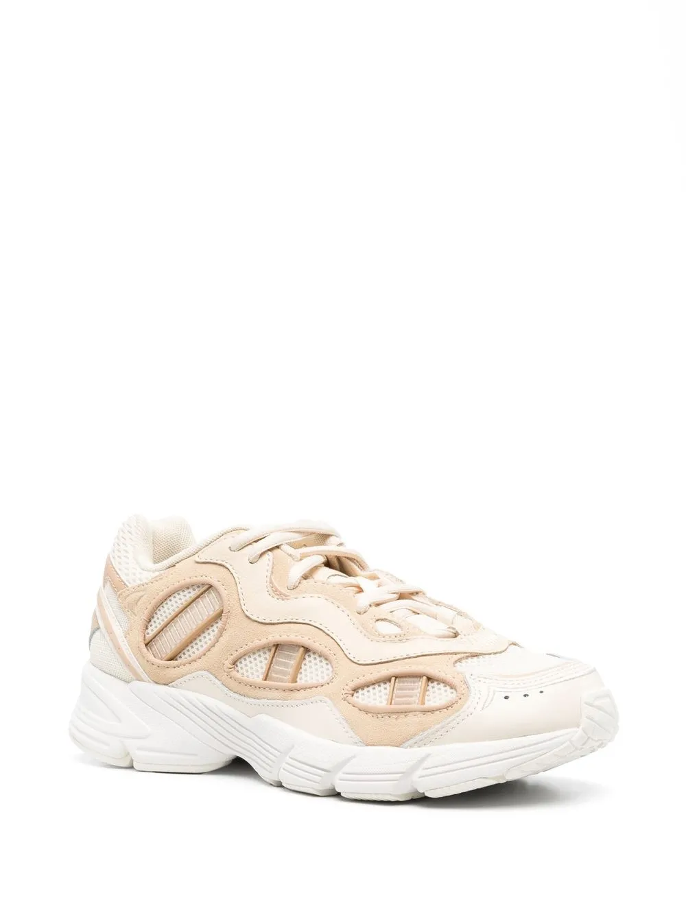 Adidas cut-out Detail Leather Sneakers | Neutrals | FARFETCH AO