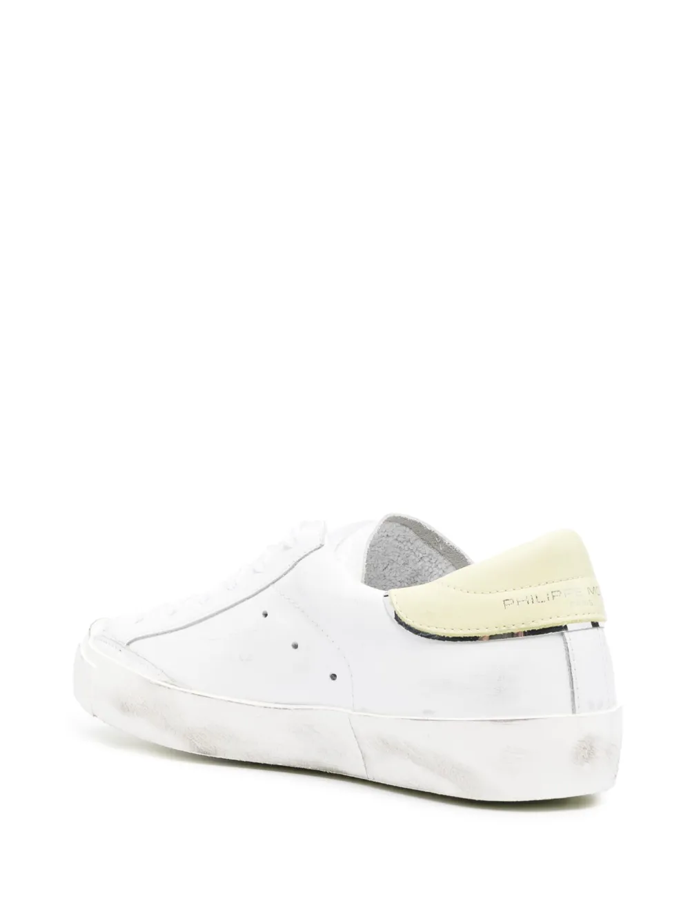 Philippe Model Paris PRSX Leather low-top Sneakers | White | FARFETCH