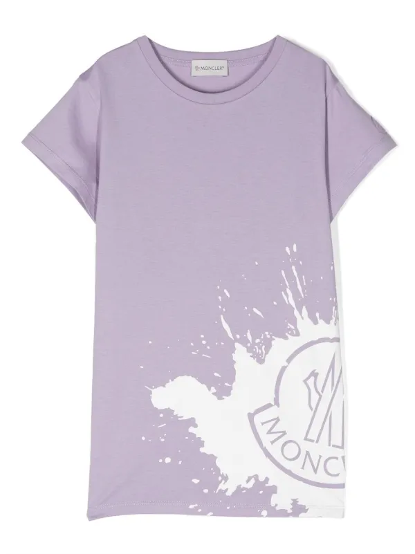 Moncler paint splatter t shirt store
