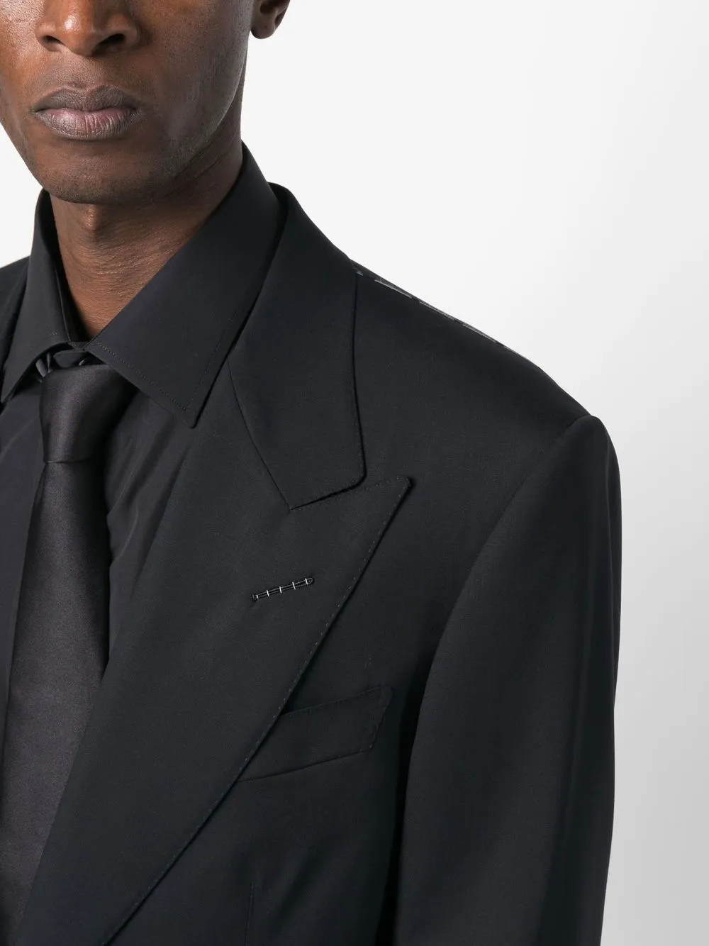 Tom Ford Tailored Wool Suit Set In Black | ModeSens