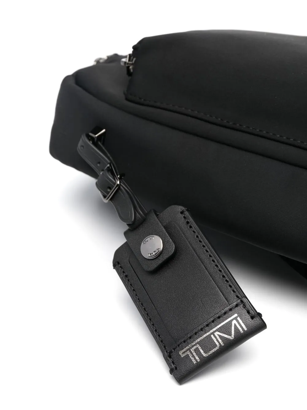 Tumi Panelled Design Shoulder Bag In Black | ModeSens