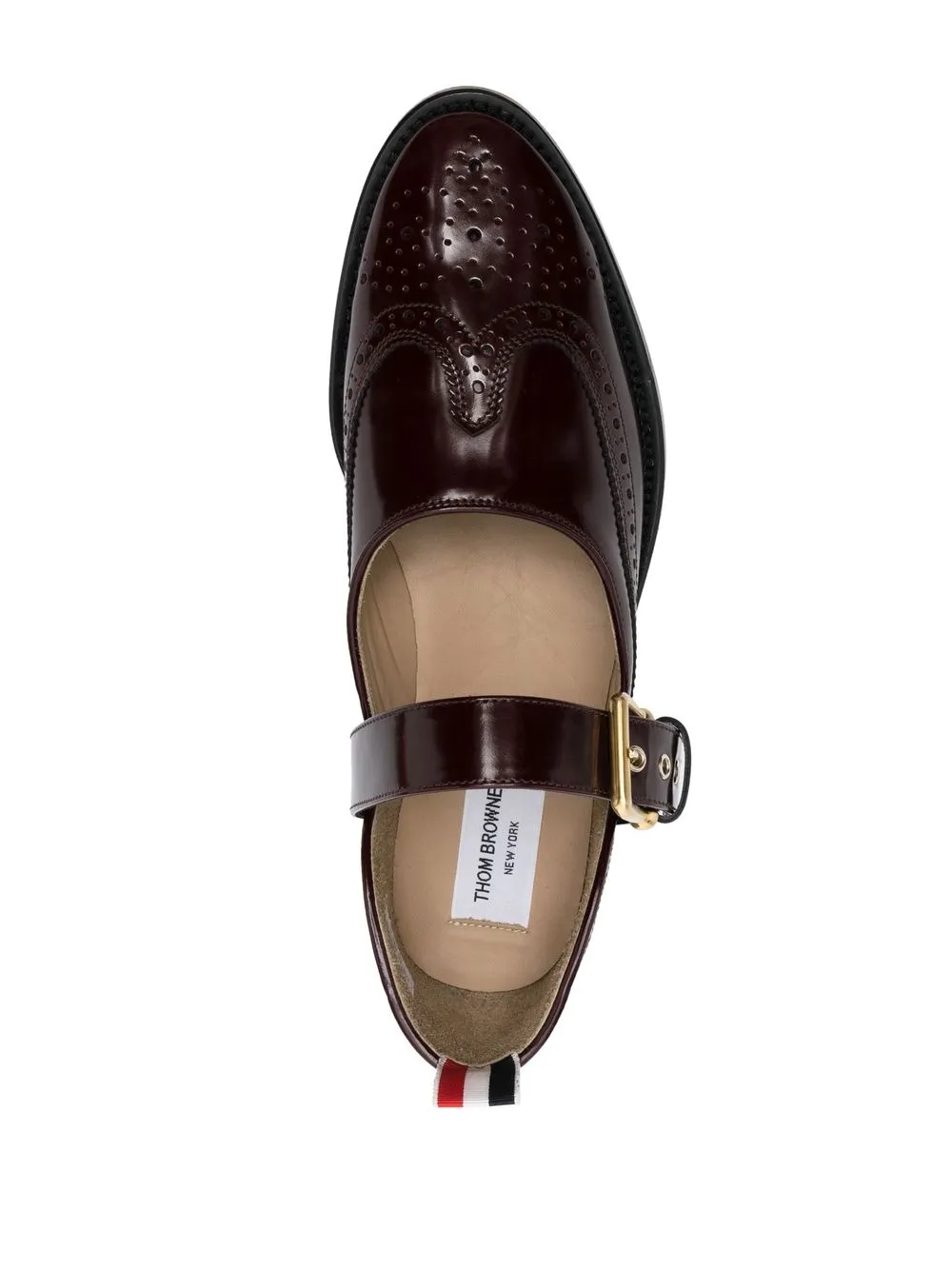 Thom Browne d´orsay Buckle Strap Brogues - Farfetch