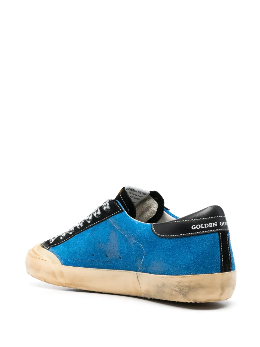 Golden Goose Men's Super Star Penstar Suede Low-top Sneakers In Blue ...
