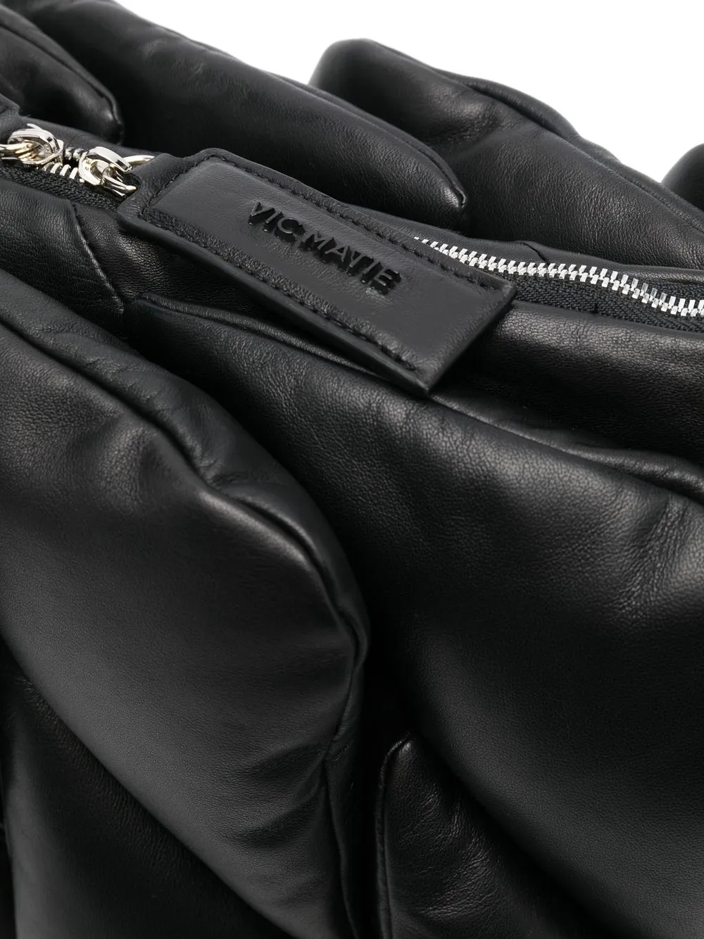 Vic Matie Leather Padded Shoulder Bag - Farfetch