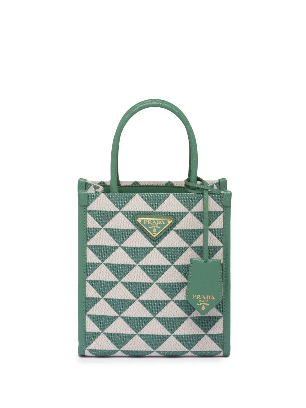Prada Mini Symbole Handtasche In F03lq Sage/talcum | ModeSens