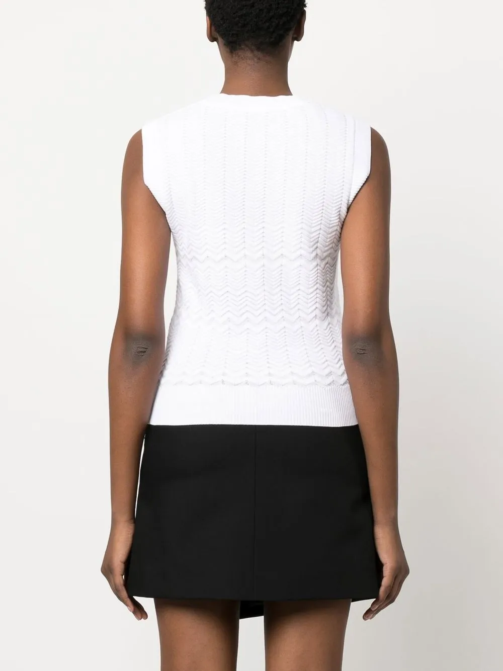 Missoni zig-zag Pattern Sleeveless Top - Farfetch Missoni zig-zag Pattern Sleeveless Top - Farfetch