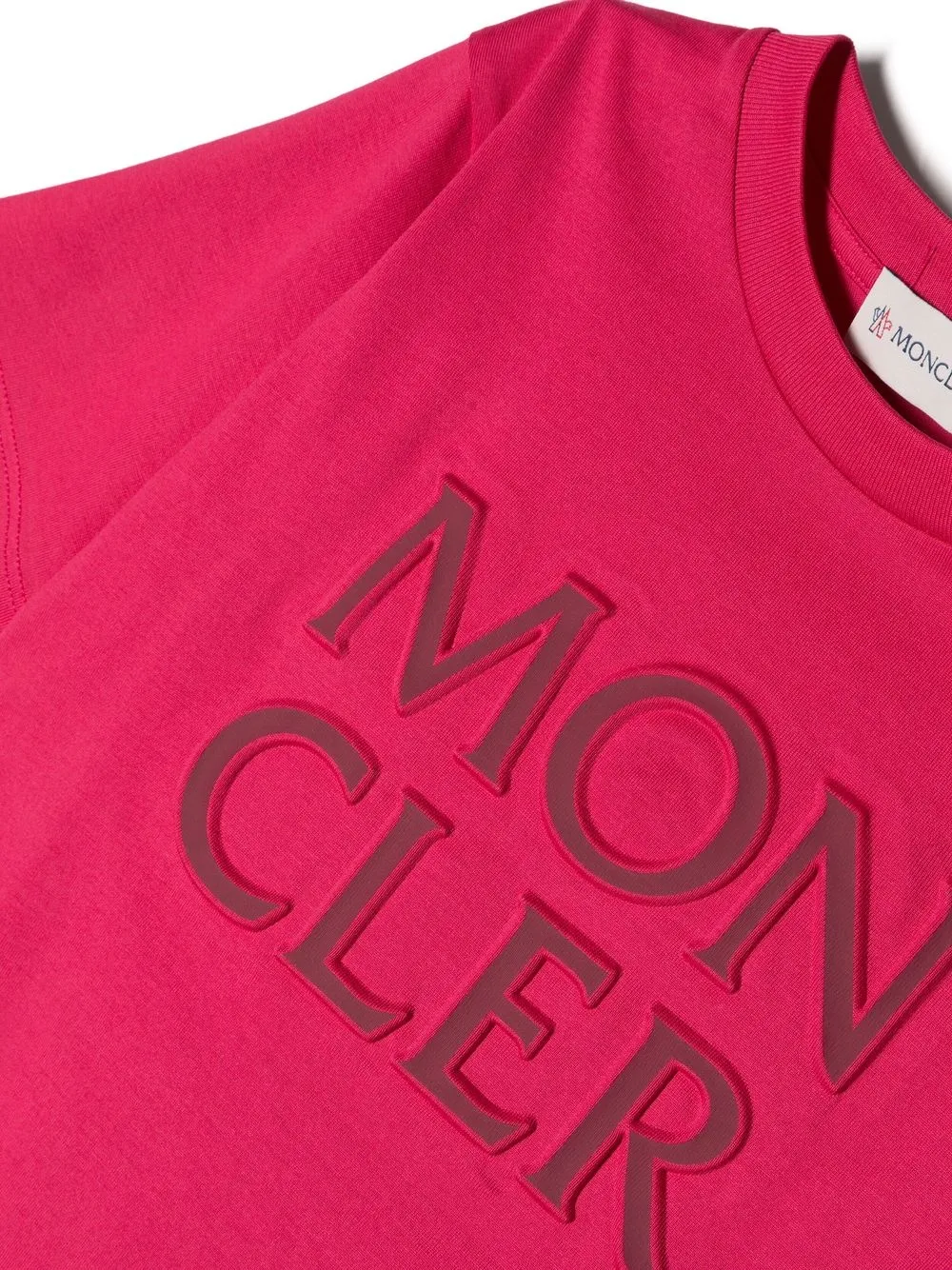 Moncler Enfant logo-embroidered Crew Neck T-shirt - Farfetch Moncler Enfant logo-embroidered Crew Neck T-shirt - Farfetch