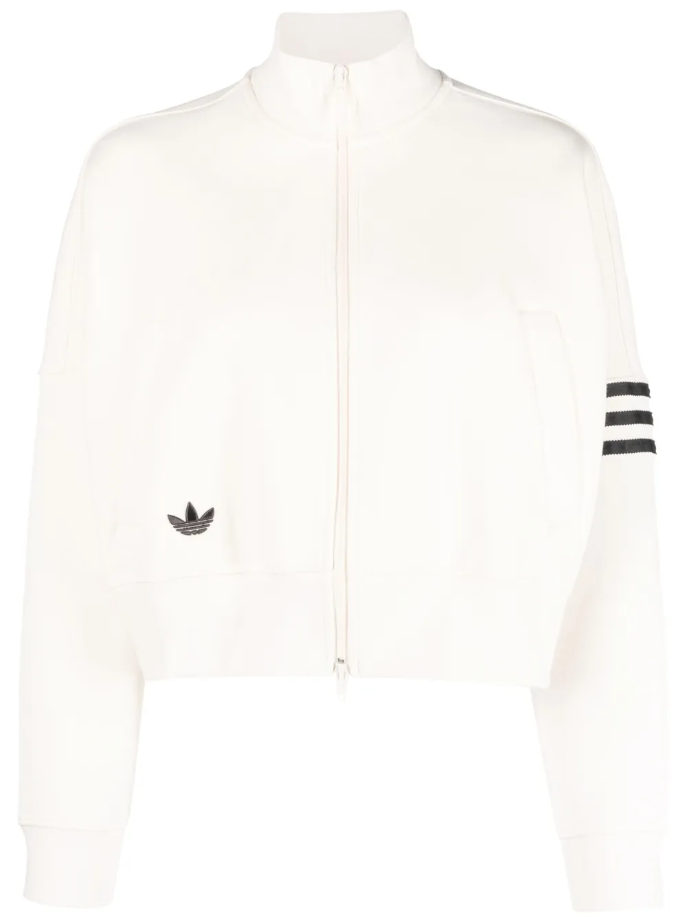 Adidas zip-up drop-shoulder Jacket - Farfetch