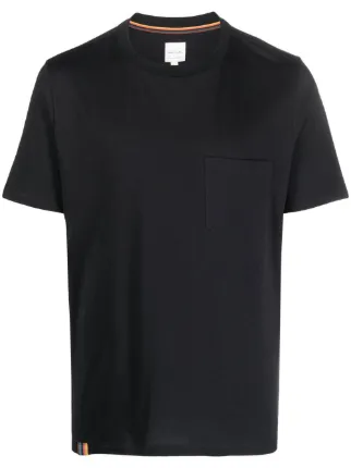 Paul Smith T-Shirt Mit Logo-Etikett | Schwarz | FARFETCH DE