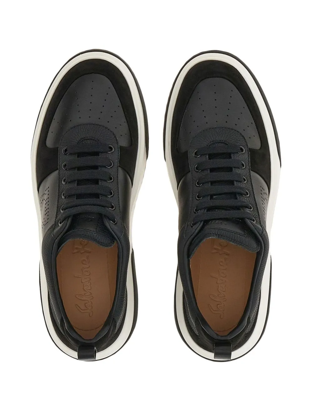 Ferragamo Tenis Bajos De Gamuza - Farfetch