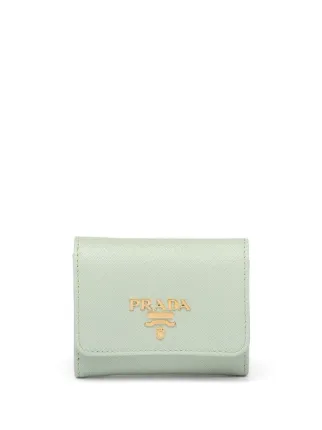 Prada Leather logo-detail Wallet - Farfetch