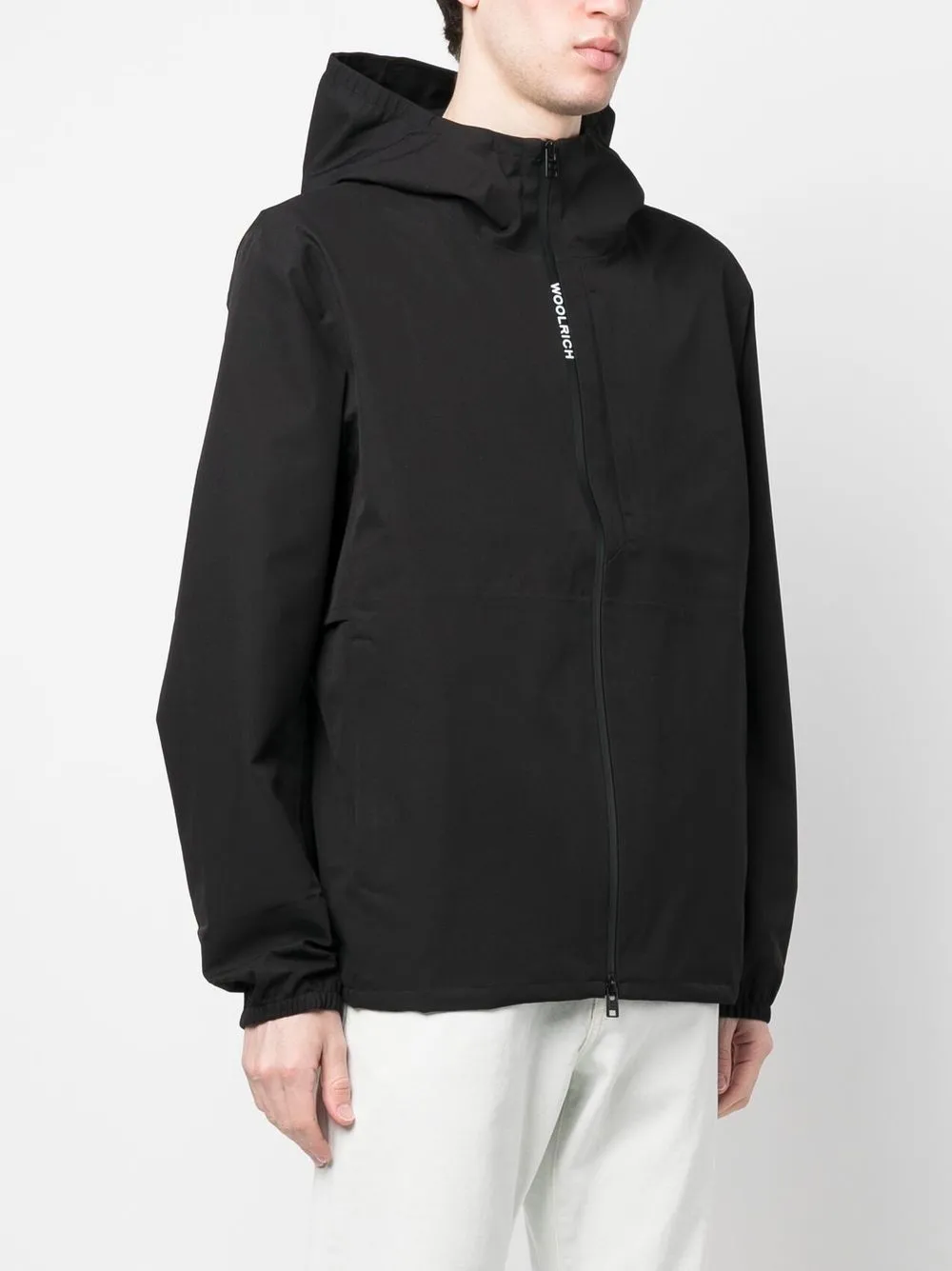 Woolrich zip-up Hooded Jacket | Black | FARFETCH