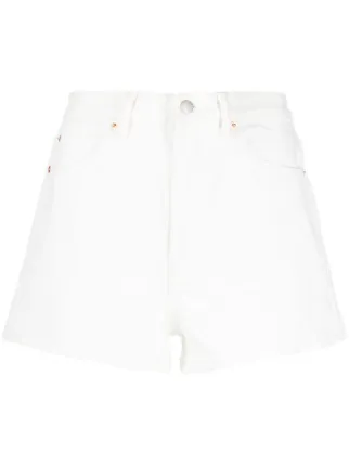 Alexander Wang Shorty high-rise Shorts | White | FARFETCH