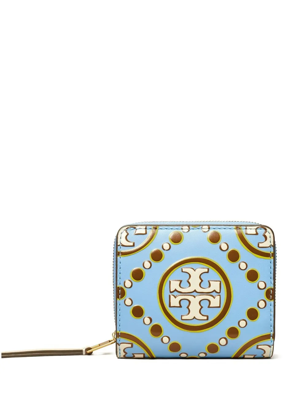 Tory Burch Portemonnaie Mit Monogramm In Blue | ModeSens