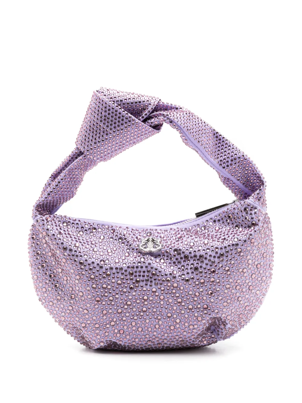 Isla | crystal-embellished Logo Shoulder Bag | Purple | FARFETCH