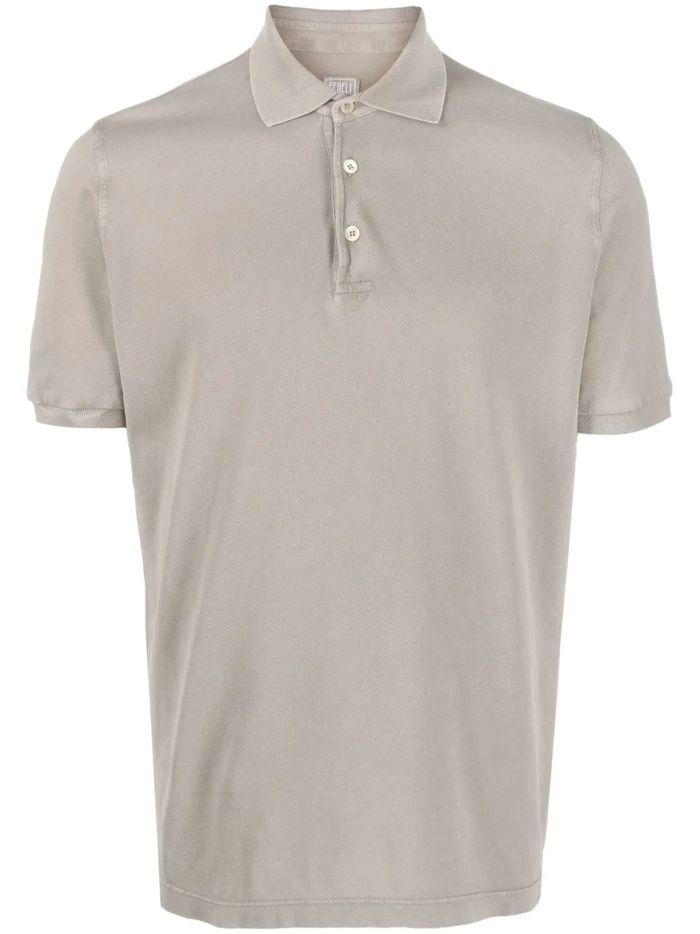 Fedeli piqué-weave Cotton Polo Shirt | Neutrals | FARFETCH