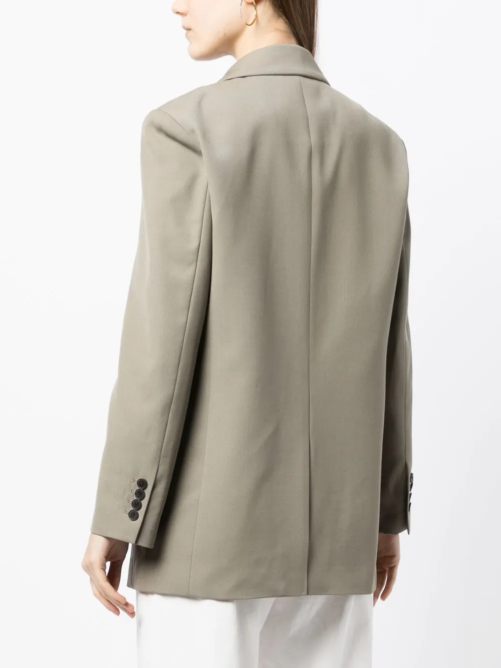 Studio Tomboy Einreihiger Blazer In Brown | ModeSens