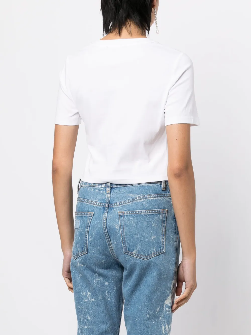 Tout a Coup drawstring-detail Asymmetric Top - Farfetch