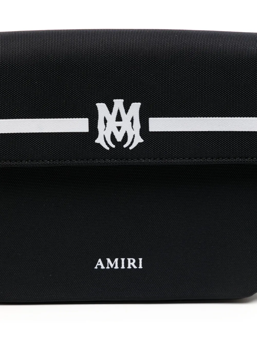 Amiri Logo-print Single-strap Bumbag In Black | ModeSens