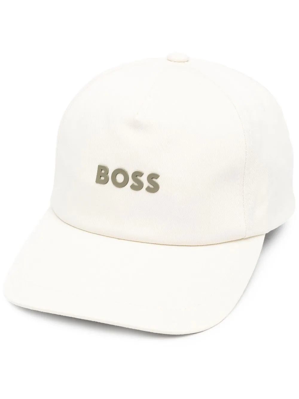 Hugo Boss Logo-lettering Cotton Cap In Nude | ModeSens