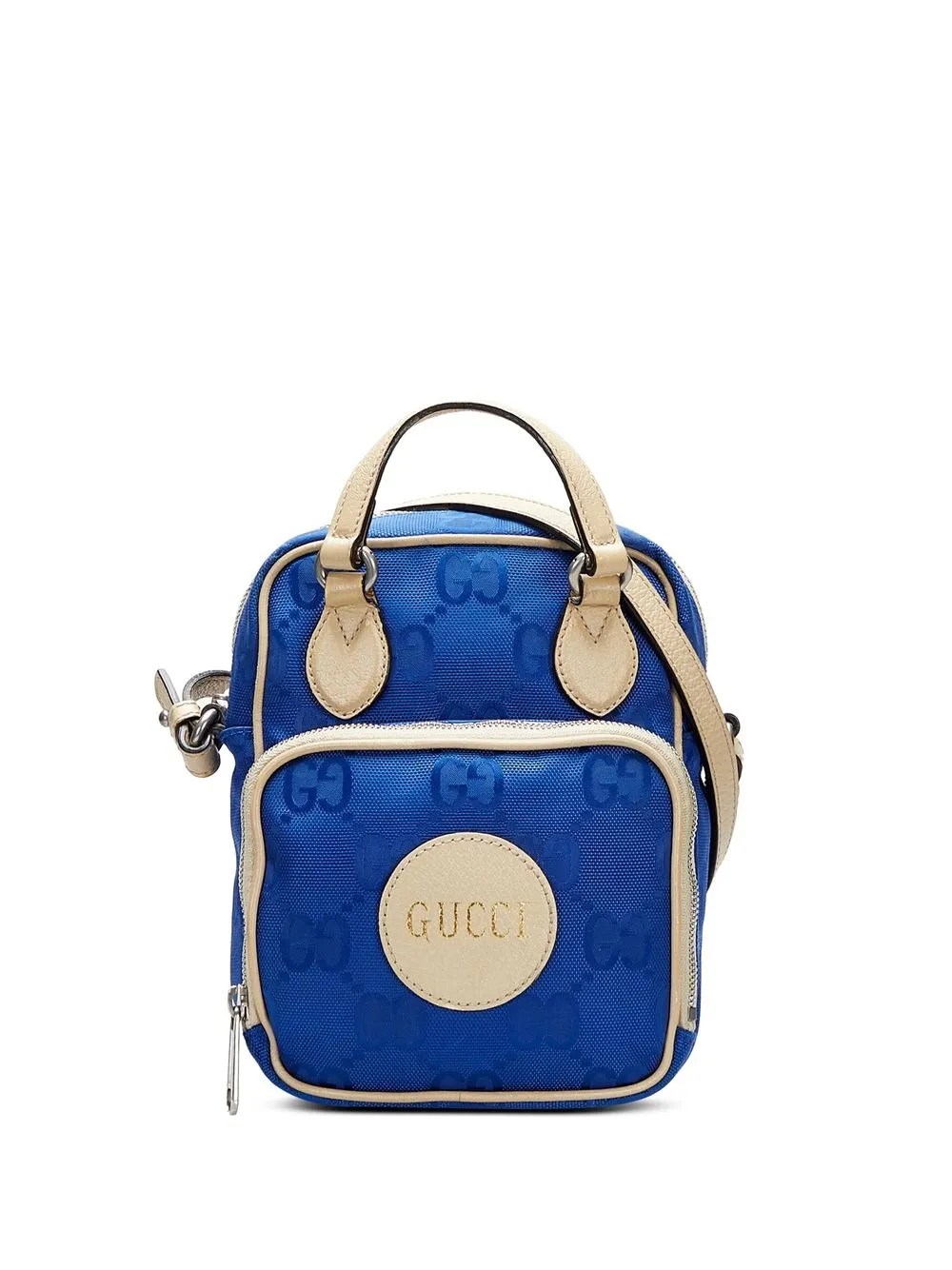 Pre-owned Gucci Gg Monogram Off The Grid Two-way Bag In Blue | ModeSens