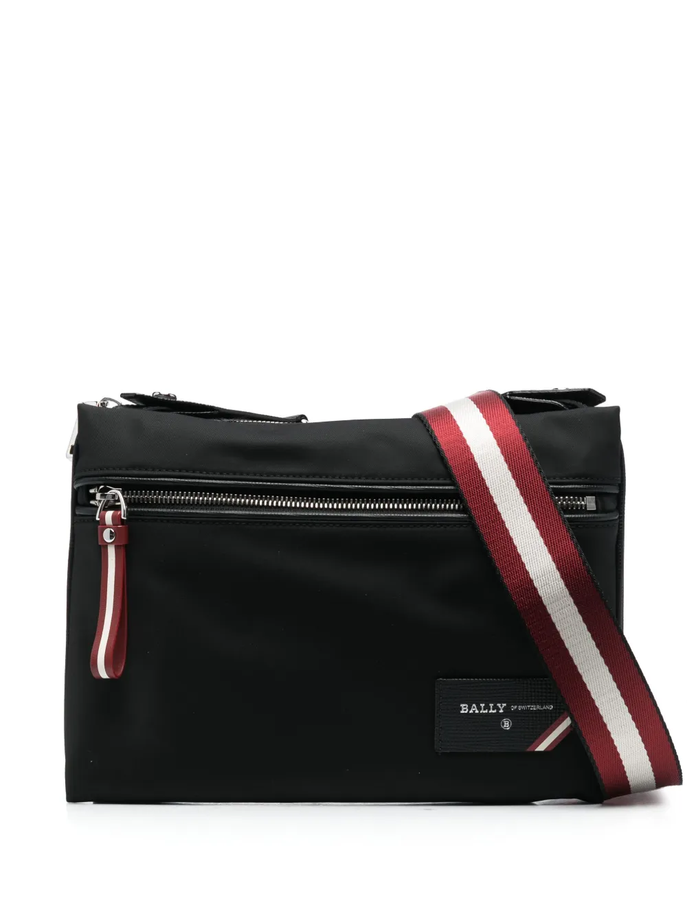 Bally Leather Shoulder Bag In Schwarz | ModeSens