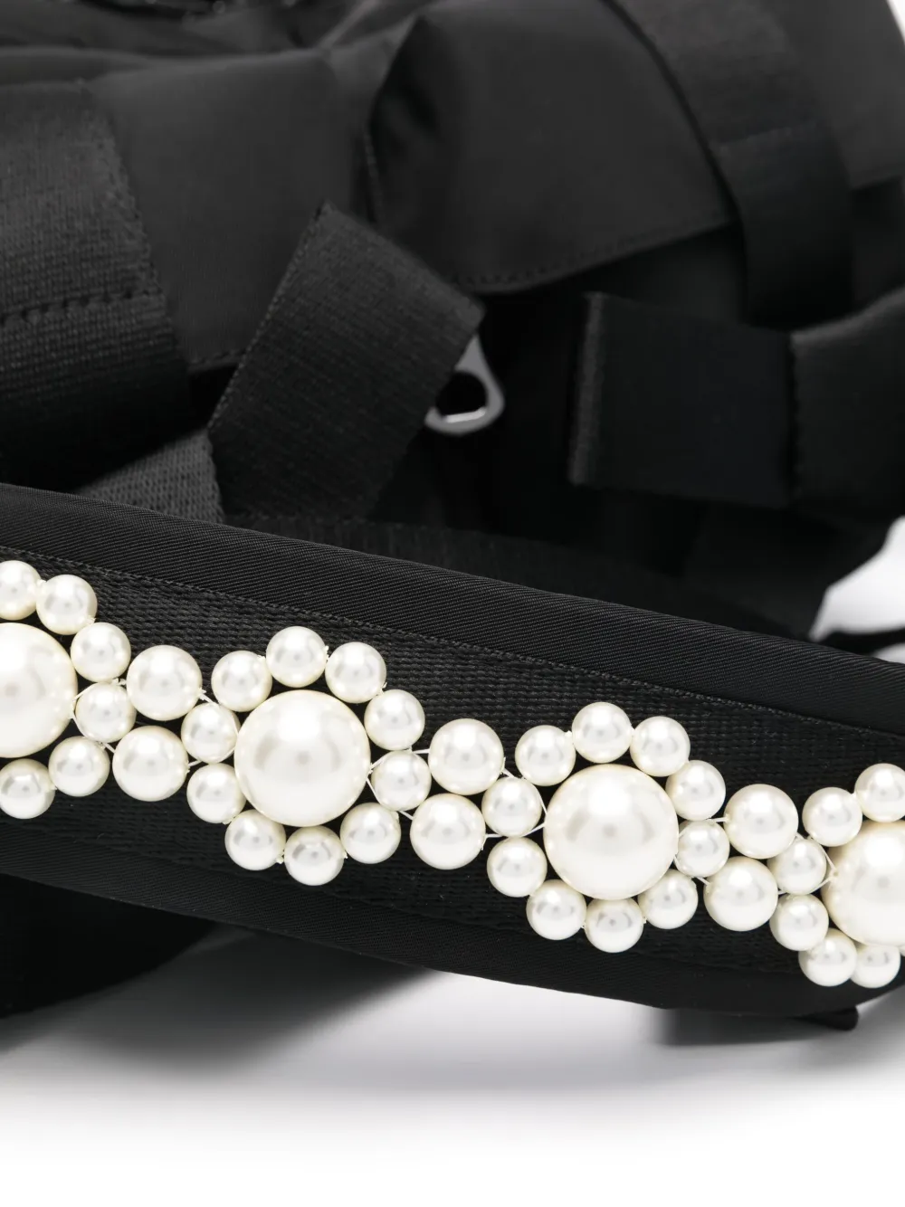 Simone Rocha Sacoche Classic Bow à Détail De Nœud | Noir | FARFETCH FR