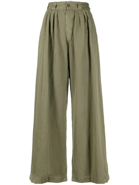 Designer Wide-Leg Pants for Women | FARFETCH