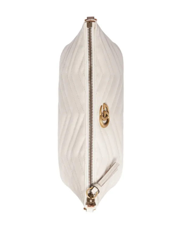 Gucci GG Marmont Leather Shoulder Bag White FARFETCH PL