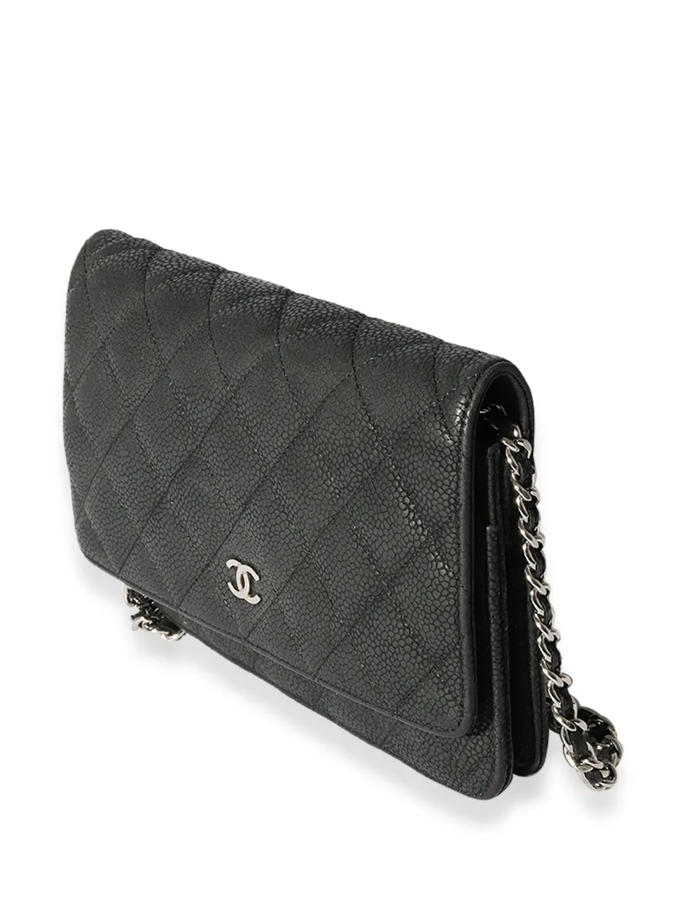 CHANEL Pre Owned Wallet on Chain Diamond quilted Wallet Farfetch chanel-pre-owned-wallet-on-chain-diamond-quilted-wallet-farfetch