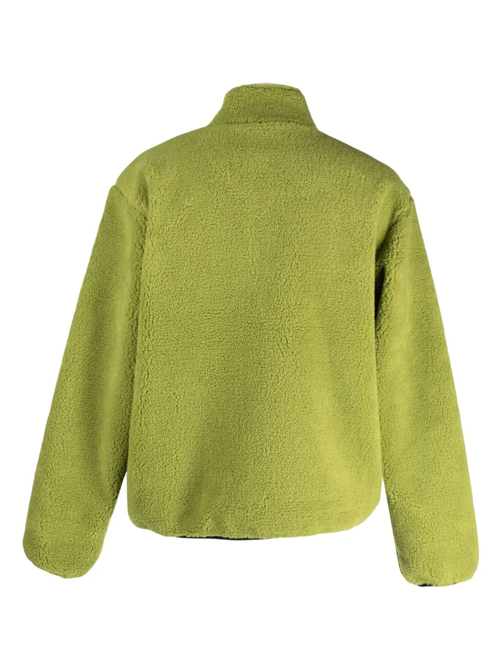 Stussy Green Zip Reversible Jacket | ModeSens