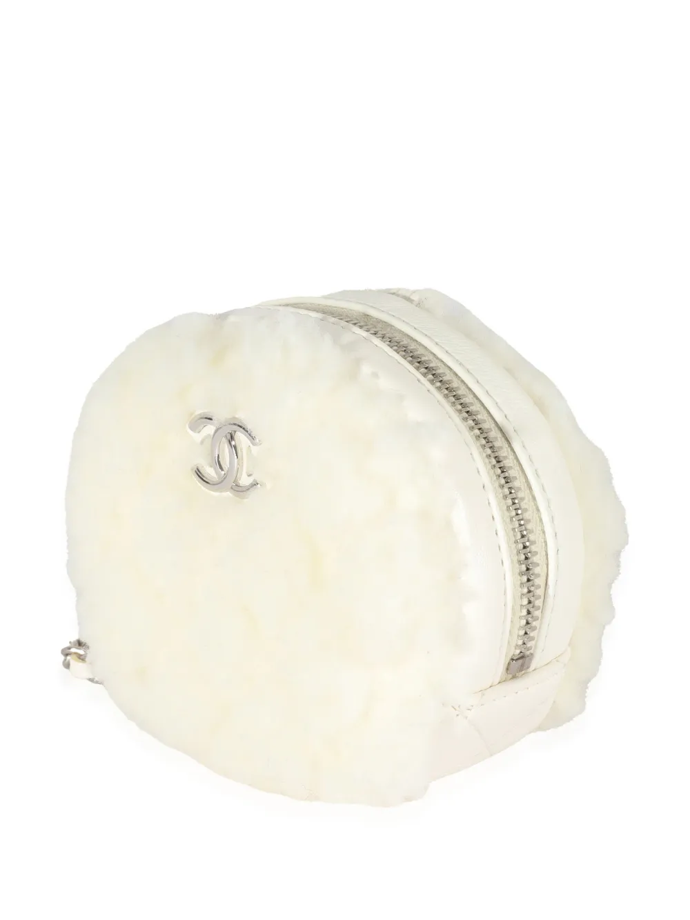 CHANEL Pre-Owned 2021 Coco Neige Mini Circle Clutch Bag - Farfetch