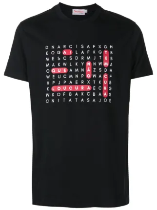 Amir Slama graphic-print Cotton T-shirt | Black | FARFETCH