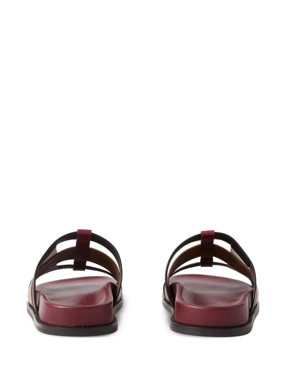 Burberry colour-block Panel Slides - Farfetch