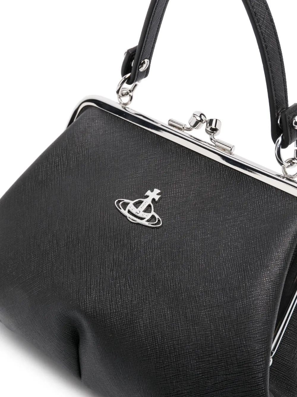 Vivienne Westwood Orb-plaque Tote Bag | Black | FARFETCH UK