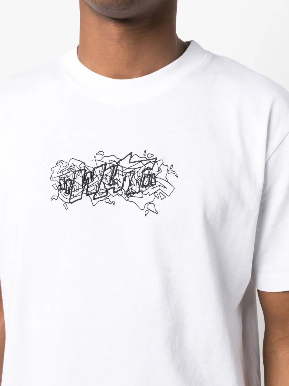 Off White T shirt Con Stampa Grafica Farfetch