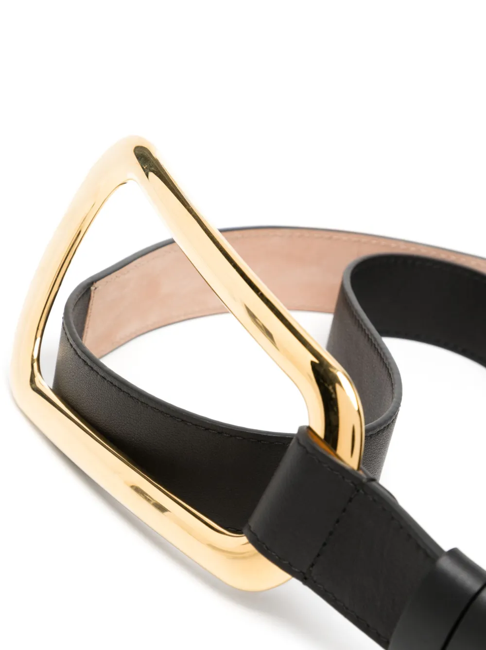 Michael Kors Collection Organic buckle-fastening Leather Belt - Farfetch