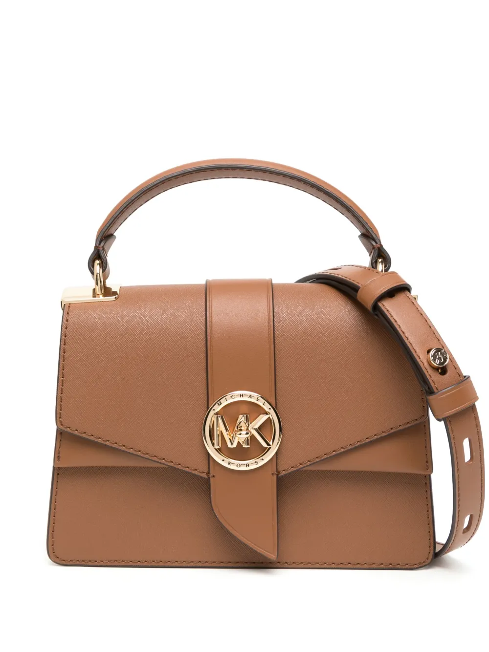 Michael Kors Mini Greenwich Leather Crossbody Bag - Farfetch