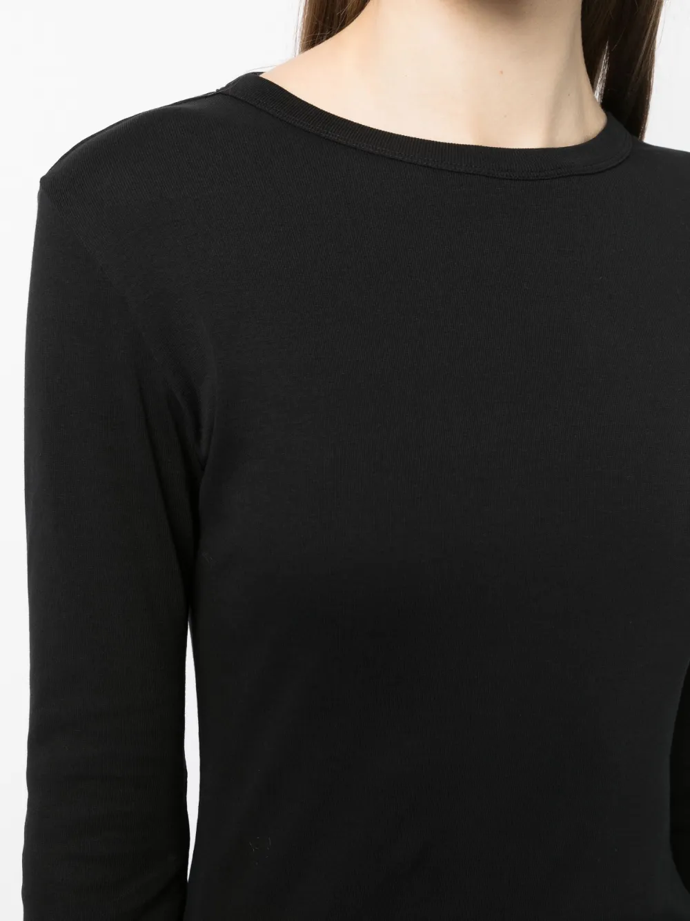 Ann Demeulemeester Cotton Long Sleeved Top Farfetch