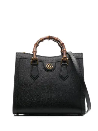 Gucci logo-plaque Shoulder Bag | Black | FARFETCH UK