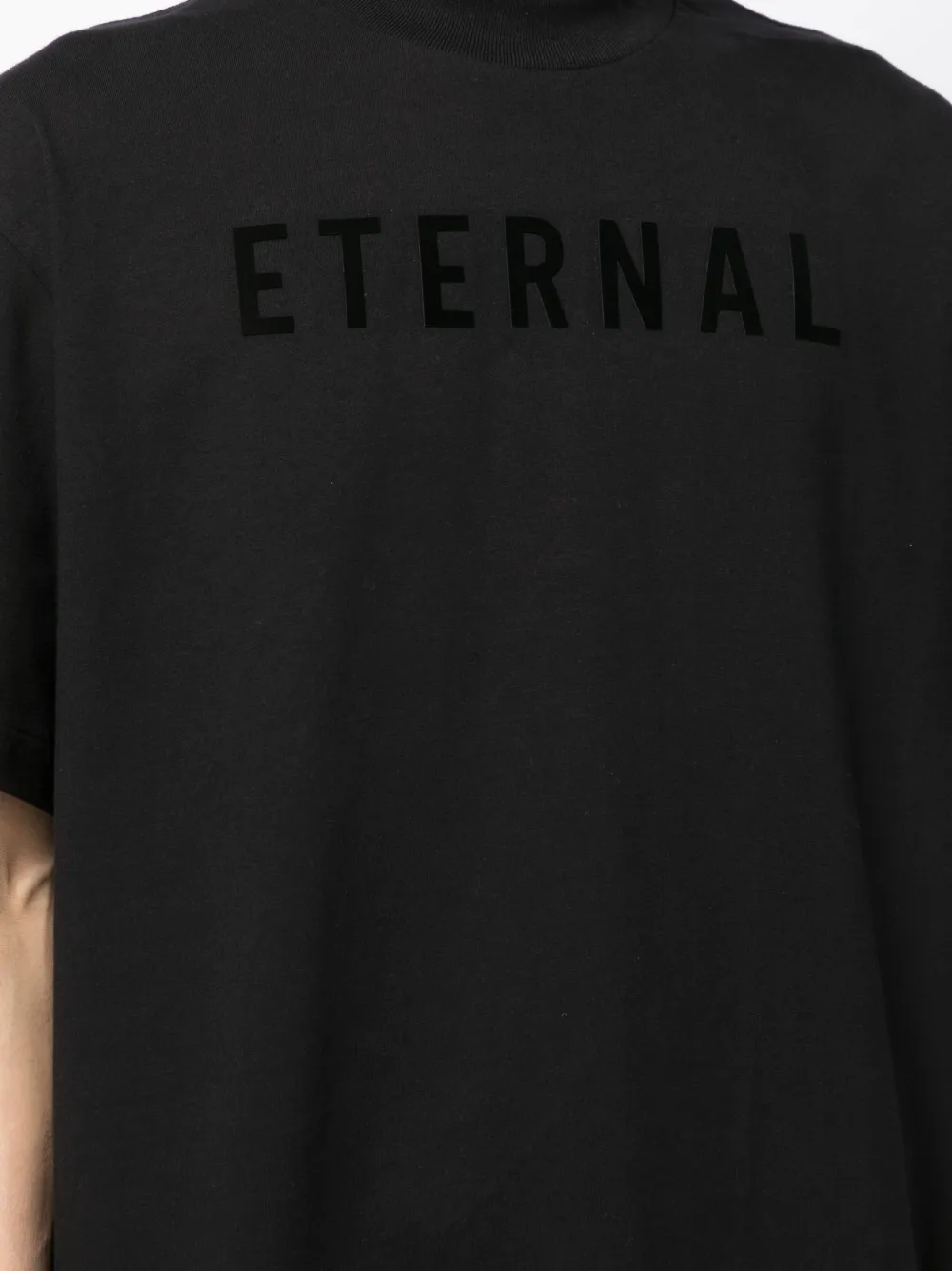 Fear Of God Eternal logo-flocked Cotton T-Shirt - Farfetch