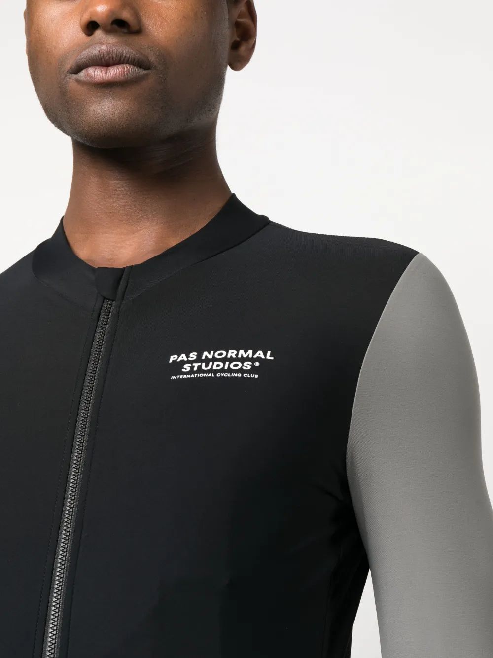 Pas Normal Studios Black And Fossil Grey Mechanism Jersey Performance ...