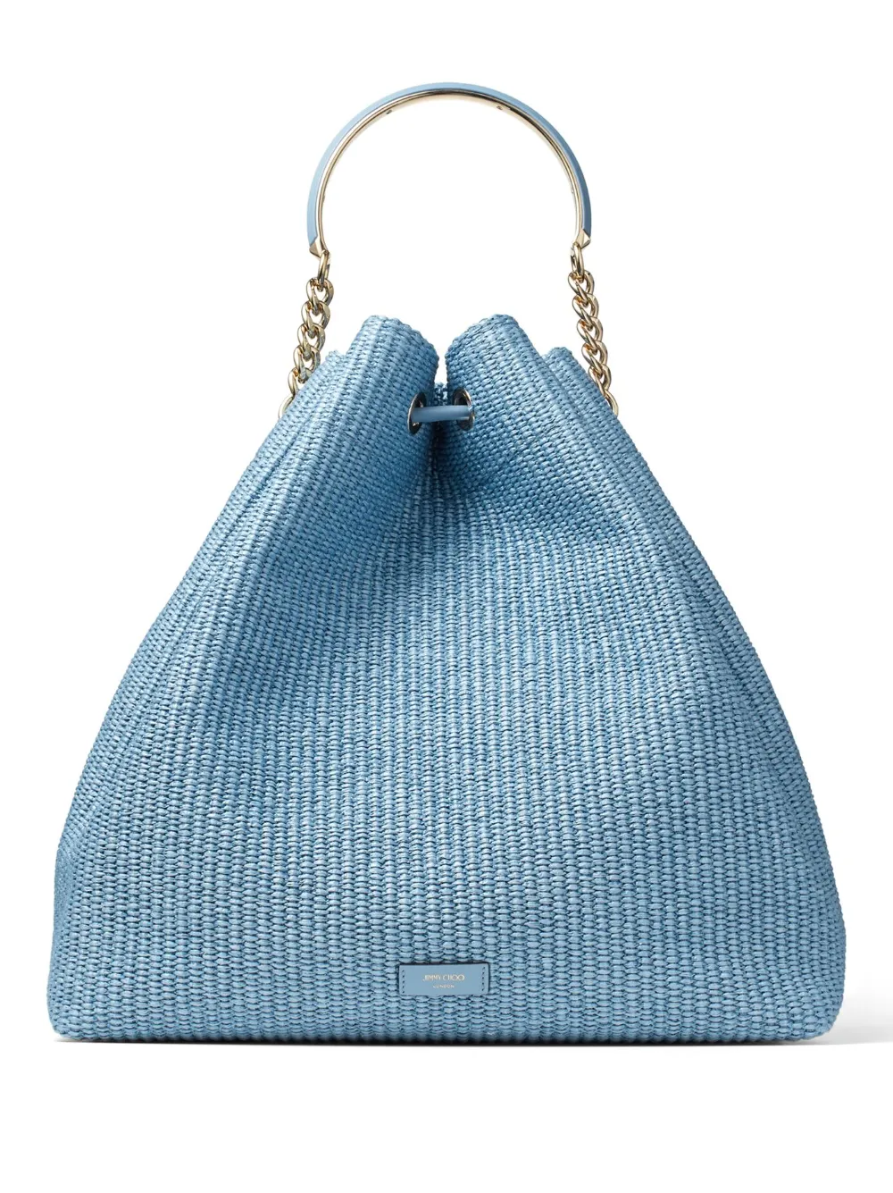 Jimmy Choo Bon Bon Woven Bucket Bag - Farfetch